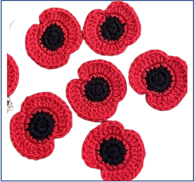 Ravelry: Easy Crochet Poppy pattern by Tilly Douglas