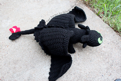 Ravelry: Toothless (Original) pattern by Nichole D