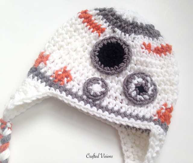 Ravelry: R2D2 Hat pattern by Corey Janssen