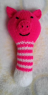 Ravelry: Pig rattle pattern by Helen Auld
