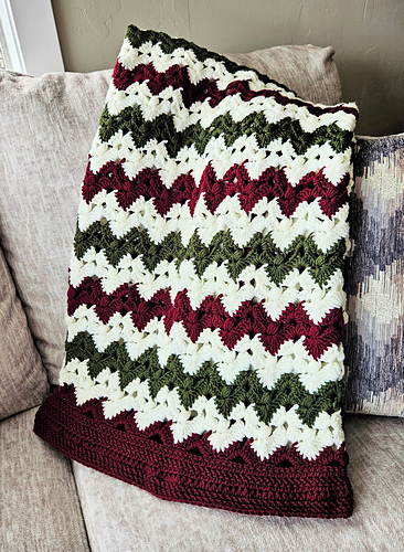 Ravelry: Christmas Angel Blanket pattern by Kate Wagstaff