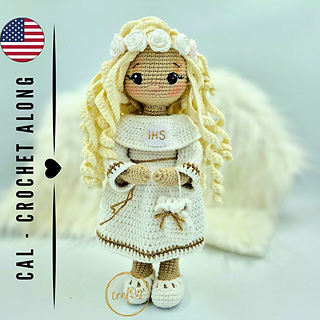 Ravelry: FIRST HOLY COMMUNION DOLL pattern by Monika Tadewicz