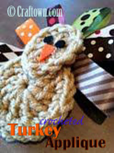 Ravelry: Turkey Applique pattern by Sarah Miller