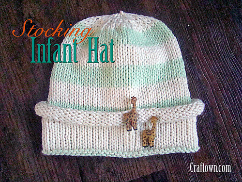 Ravelry: Stocking Infant Hat pattern by Esther Leavitt
