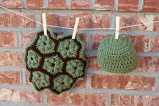 Ravelry: Baby turtle back and hat pattern by Cozy Critter Patterns