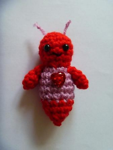 Ravelry: Lucille the Pocket Bug pattern by Lauren McMordie