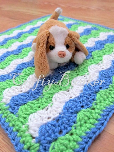 Ravelry: Wavy Days Lovey pattern by CraftyBunker