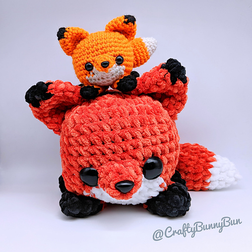 Ravelry: Cube Foxy Fox pattern by Crafty Bunny Bun