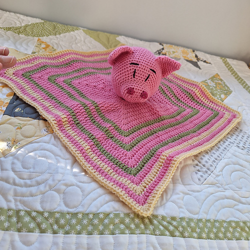 Ravelry: Little Piggy Lovey pattern by Jenny Ryan