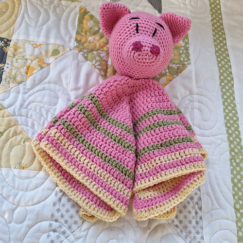 Ravelry: Little Piggy Lovey pattern by Jenny Ryan