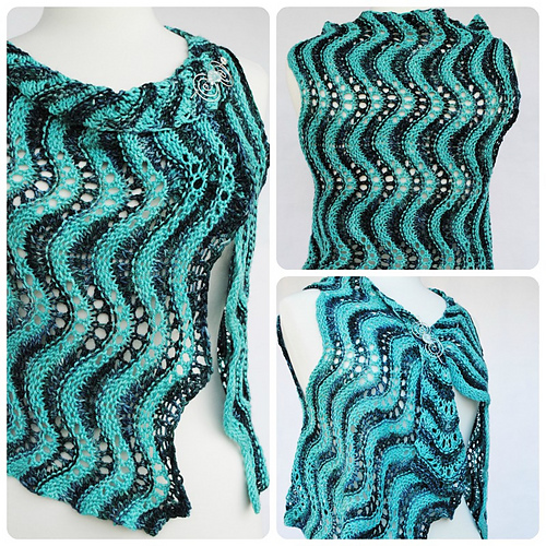 Ravelry: Seiche Waves pattern by Michelle Stead