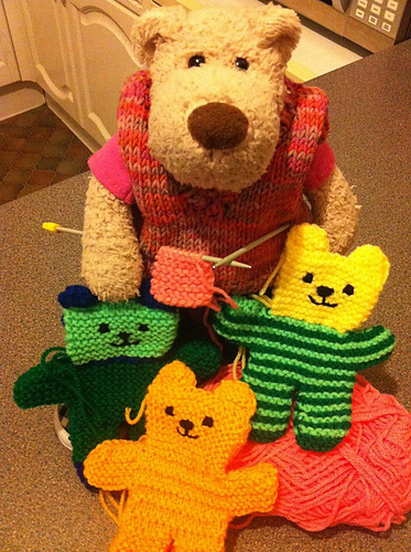 Ravelry: Little Knitted Teddy pattern by Cuddles-uk