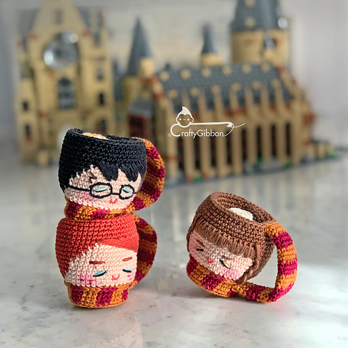 Ravelry: Wizard/Witch Mugs pattern by CraftyGibbon