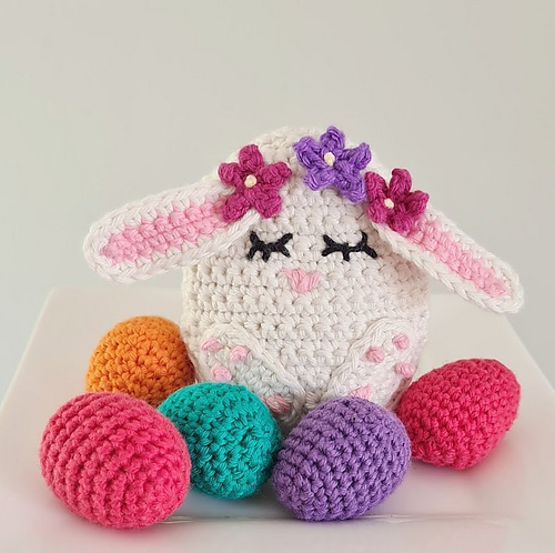 Ravelry: Easter Surprise Reversible Bunny Egg Duck pattern by Crafty Gumnut