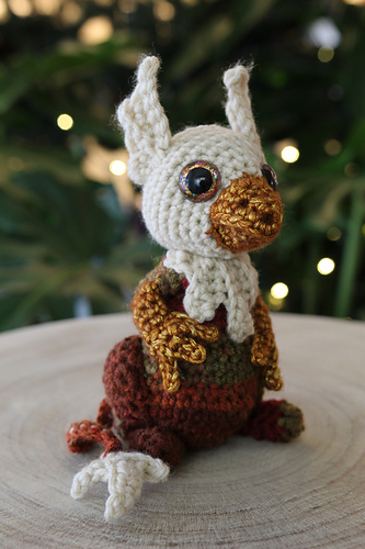 Ravelry: Cute Critter Alce Wingless Griffin pattern by Megan Lapp