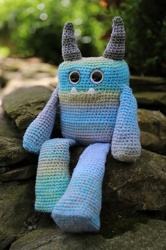 Ravelry: Square Monster with Underbite and No Legs pattern by Megan Lapp