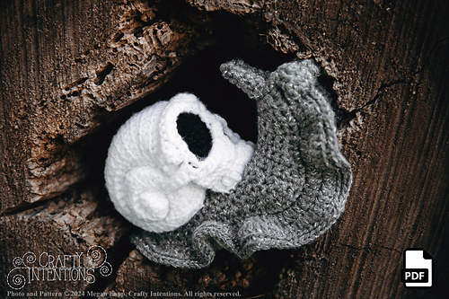 Ravelry: Spiral Skull Snail Shells pattern by Megan Lapp