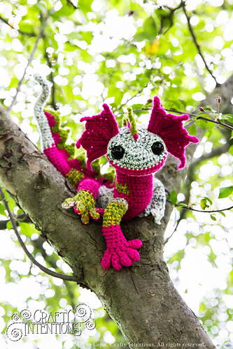 Ravelry: Medium Fantasy Salamanders Set 2 pattern by Megan Lapp