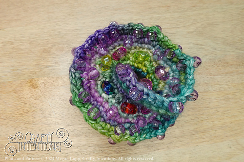 Ravelry: Beaded Möbius Strip Fidget pattern by Megan Lapp