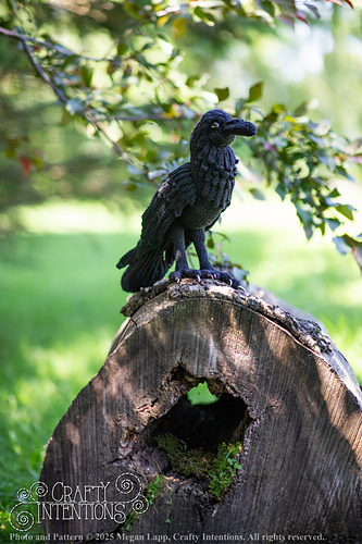 Ravelry: Standing Raven pattern by Megan Lapp
