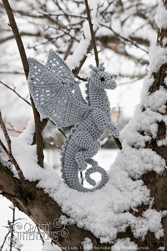 Ravelry: Charming Lace Wing Dragon pattern by Megan Lapp
