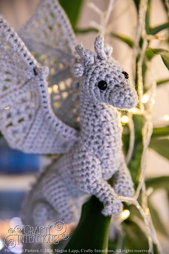 Ravelry: Charming Lace Wing Dragon pattern by Megan Lapp
