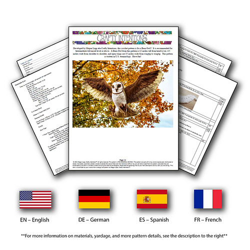 Ravelry: Barn Owl pattern by Megan Lapp