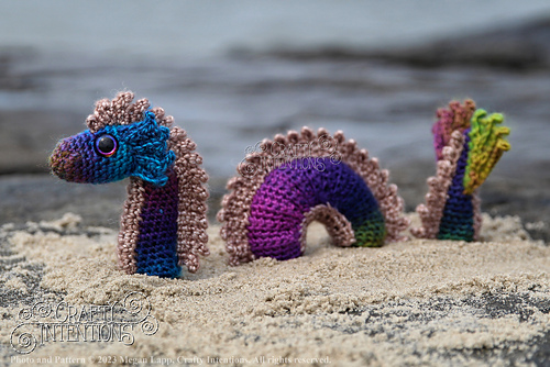 Ravelry: Tiny Submerged Sea Serpent pattern by Megan Lapp
