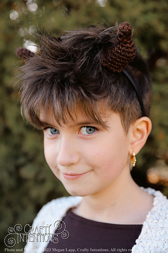 Ravelry: Wearable Imp Horns Set 2 pattern by Megan Lapp