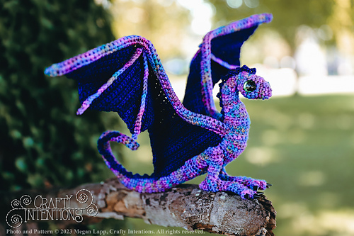 Ravelry: Small Wyvern pattern by Megan Lapp