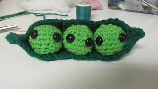 Ravelry: Peas in a pod pattern by Crafty Lady