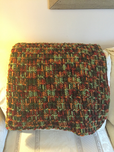 Ravelry: Shadow Box Baby Blanket/Throw pattern by Denise Black