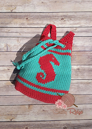 Ravelry: Seahorse Backpack pattern by Crafty Ridge