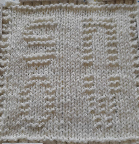 Ravelry: Snow square pattern by Sammy Bristow