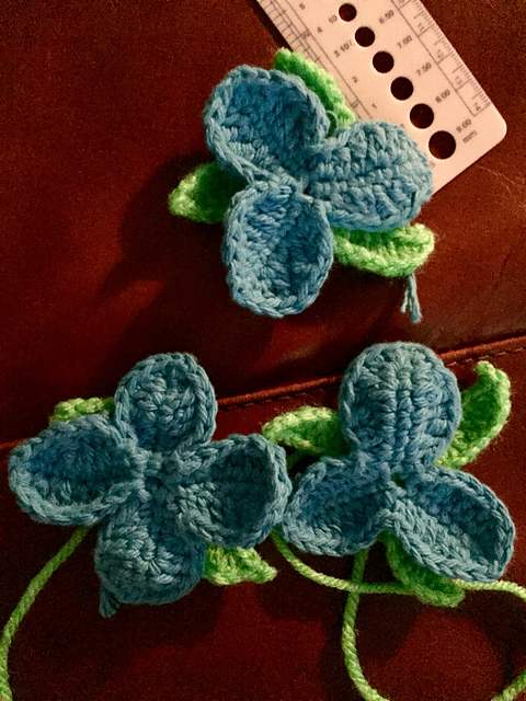 Ravelry: CraftyWhoot's Poppy Troll Flowers