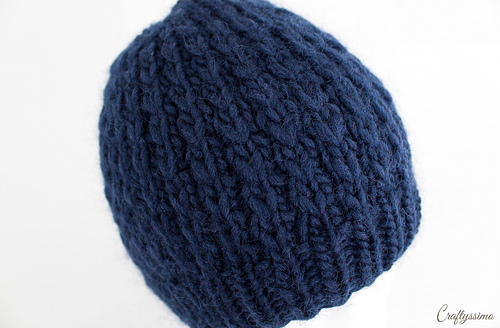 Ravelry: Uneven Slip Stitch Hat pattern by Tatiana Madan