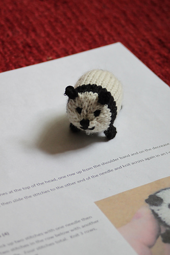 Ravelry: Teeny Tiny Panda pattern by HaulAway