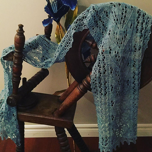 Ravelry: August Days Scarf pattern by Jennifer Knight