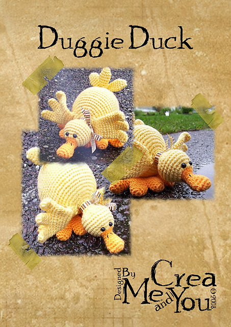 Ravelry: Duggie Duck pattern by Carola van Groen