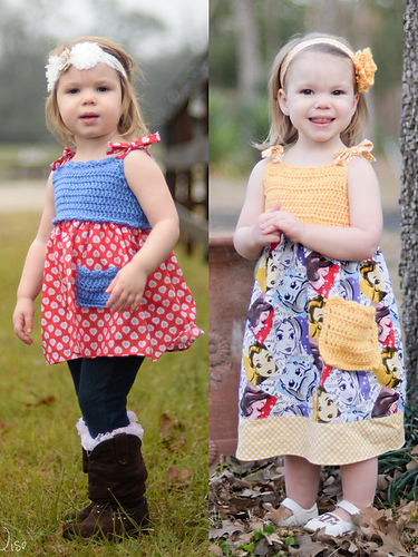 Ravelry: Juliette's Top and Dress pattern by Create Kids Couture