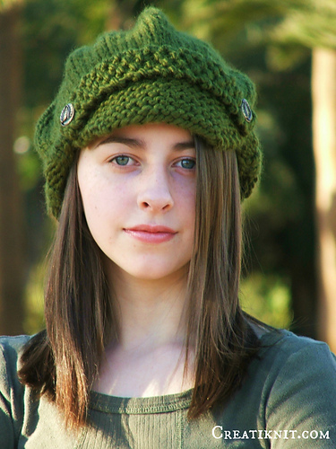 Ravelry: Newsboy Hat pattern by CreatiKnit