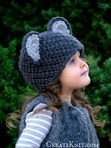 Ravelry: The Baby Meadow Mouse Hat pattern by CreatiKnit