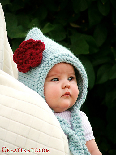 Ravelry: Pixie Hood Baby pattern by CreatiKnit