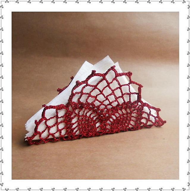 Ravelry: Napkin Holder pattern by CreativityClaudia