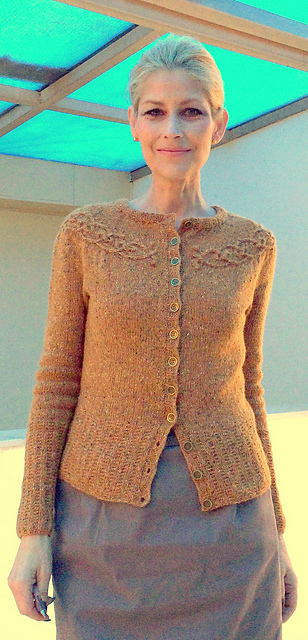 Ravelry: Cristina1961's Tangled Yoke Cardigan