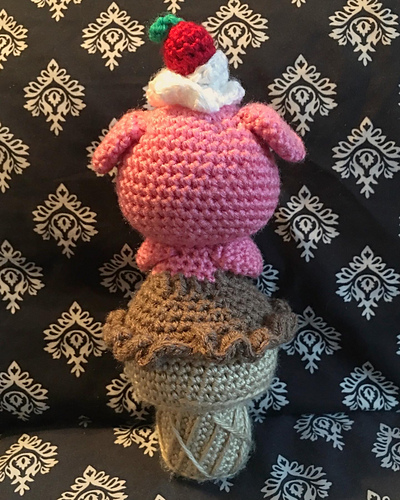 Ravelry: Piper the Ice Cream Pig pattern by Megan Riggs