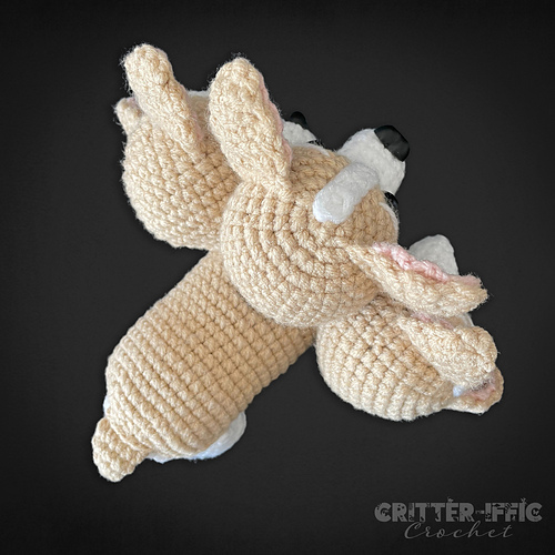 Ravelry: Crowley the Corgi Cerberus Dog pattern by Charlyn Smith