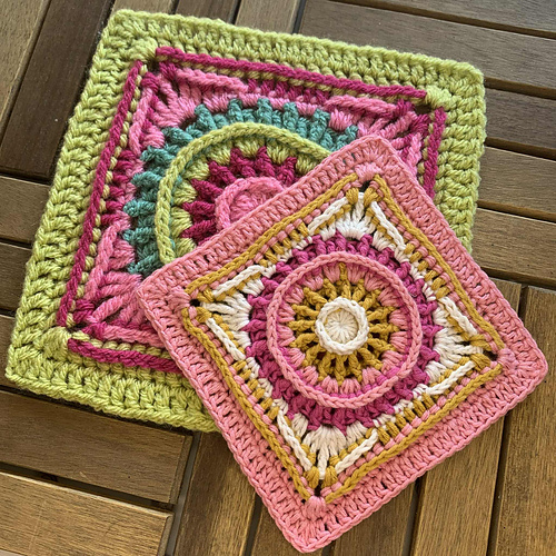 Ravelry: Ice cream granny square pattern by Helga B Mandl