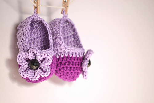 Ravelry: Sock Booties - Crochet Baby Booties pattern by Croby Patterns ...