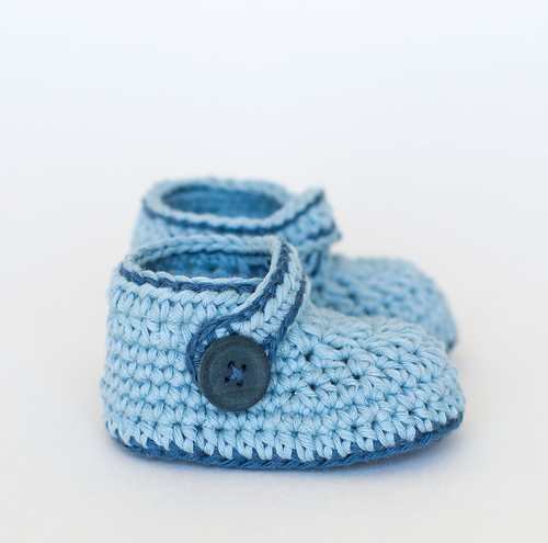 Ravelry: Crochet Baby Booties - Blue Whale pattern by Croby Patterns ...